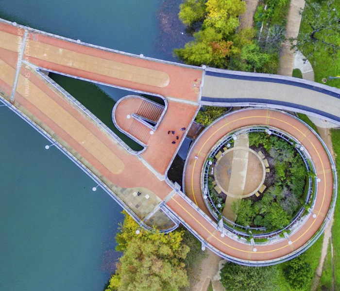 Nearby Attraction: Pfluger Pedestrian Bridge - Downtown Austin Living ...
